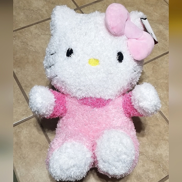 Sanrio | Toys | Sanrio Hello Kitty Soft Fuzzy Pink 6 Inch Plush | Poshmark